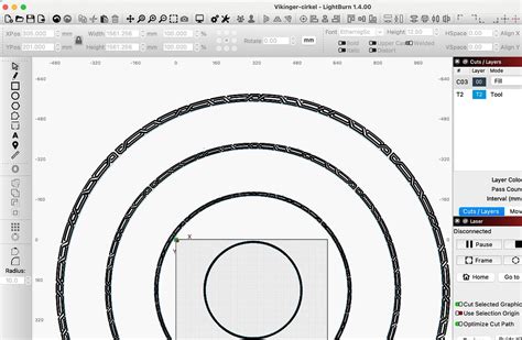 Turning A Rectangular Shape Into A Circle 4 By Bernd Dk LightBurn
