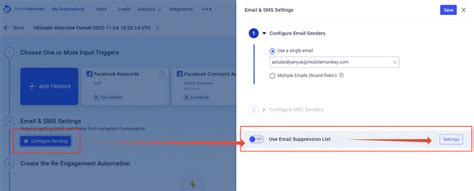 Enable Email Suppression List HelpDocs