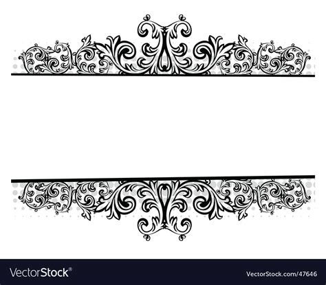 Floral Border Vector
