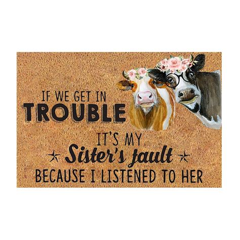 Hyleanai Fun Cow Non Slip Polyester Indooroutdoor Doormat 157 X 236