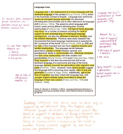 Working Through An Example Effective Reading Skills Libguides At