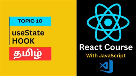 Usestate Hook In React In Tamil Youtube