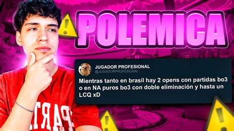⚠️ Polémica El Error En El Open Qualifier Latam Sur 🤔 Youtube
