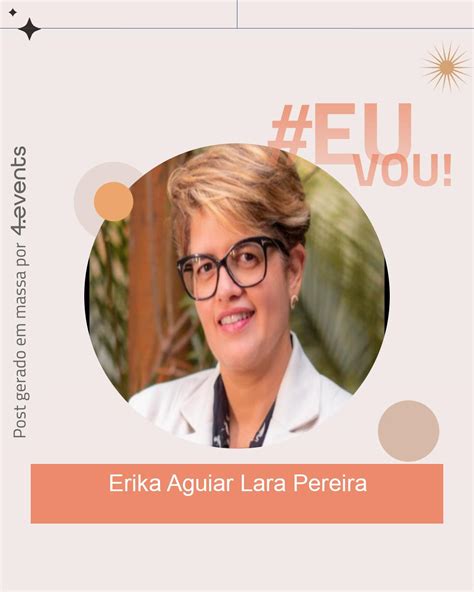 Palestrante Erika Aguiar Lara Pereira