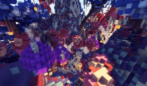 Sleeping Peaks Minecraft Map