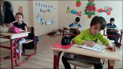 რუსული ენის გაკვეთილზე 1 კლასი Youtube