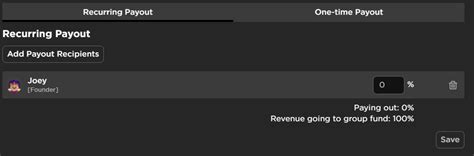 How Do I Set Revenue For Group Members From One Experience Under A Group Platform Usage