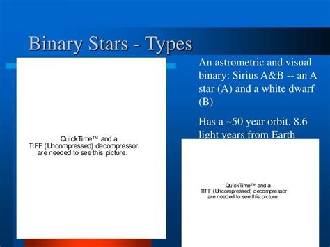 PPT Introduction To Binary Stars PowerPoint Presentation Free