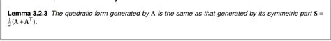 matrices why is the matrix equal to its transpose mathematics