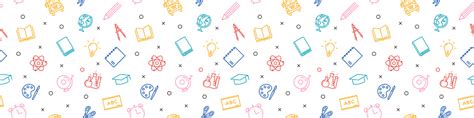 학교 배경 학교로 돌아가기 및 기타 교육 과목과 관련된 원활한 패턴 학용품 및 수업 과목과 관련된 많은 아이콘 그래픽 요소 0명에 대한 스톡 벡터 아트 및 기타 이미지