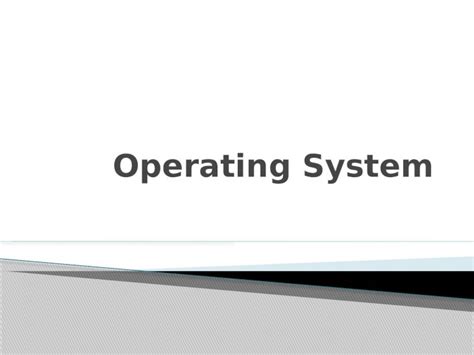 Pptx Operating System Overview Concepts Ppt Dokumentips