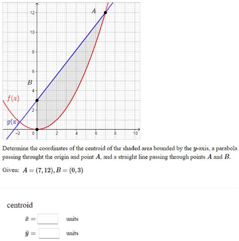 Solved Determine The Coordinates Of The Centroid Of The