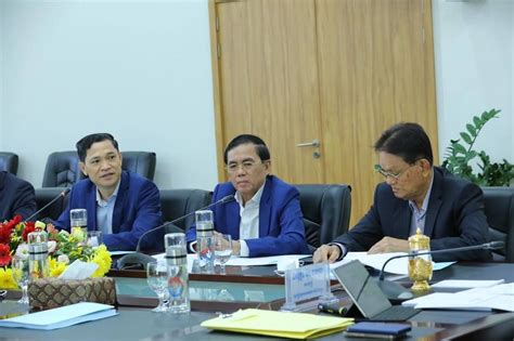 ឯកឧត្តមទេសរដ្ឋមន្ត្រី ស៊ុន ចាន់ថុល ដឹកនាំកិច្ចប្រជុំពិនិត្យពិភាក្សា