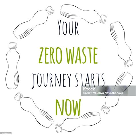 제로 폐기물 개념입니다 제로 낭비 생활의 손으로 그린 요소 제로 폐기물 개념 카드 포스터 배너 웹 디자인 카드에 좋습니다 이제