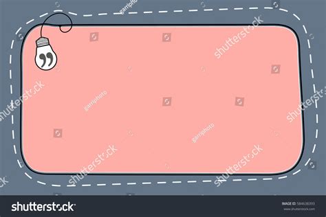 Hand Written Text Box Fill Your Stock Vector Royalty Free Shutterstock
