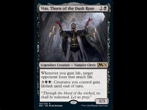 Deck 599 Vito Thorn Of The Dusk Rose Youtube