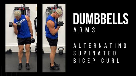 Dumbbell Alternate Bicep Curl