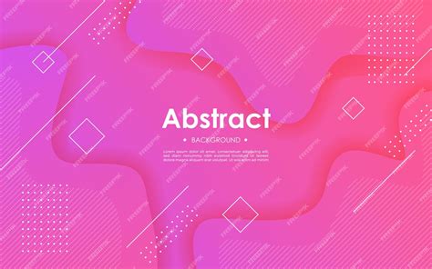 Premium Vector Minimal Pink Abstract Geometric Fluid Dynamic Shape Composition Wavy Background