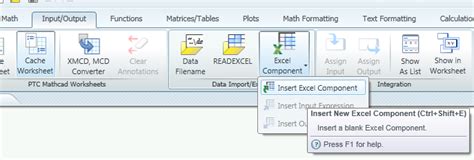 Solved Excel Component Not Working Mathcad Prime 30 Ptc Community