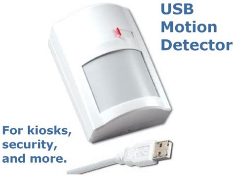 USB Motion Detector System Kadtronix