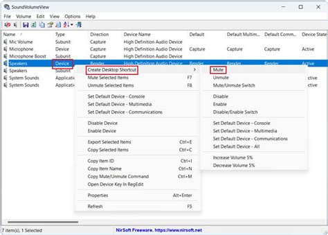 How To Create Mute And Unmute Volume Keyboard Shortcuts Online Computer Tips