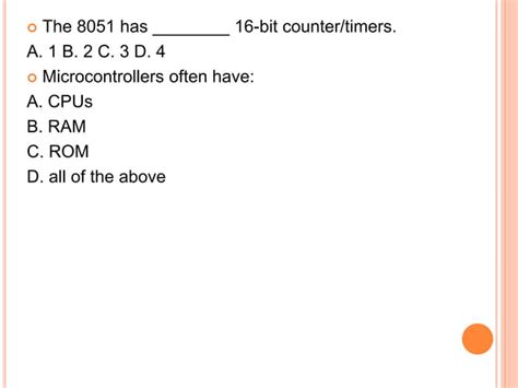 Microcontroller Pptx
