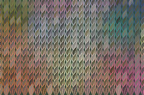 기하학적 추상 드로잉 패턴 다채로운 및 그래픽 디자인에 대 한 예술적 나뭇잎 서식 파일 장식 벽지 및 반복 0명에 대한 스톡 벡터 아트 및 기타 이미지 Istock