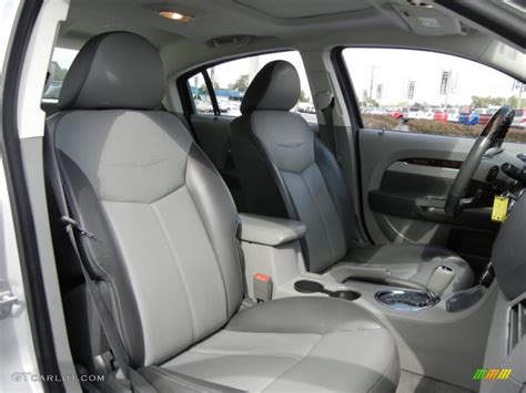 Dark Slate Gray Light Slate Gray Interior 2007 Chrysler Sebring Limited
