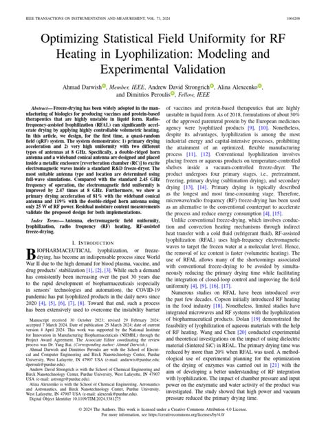 Optimizing Statistical Field Uniformity For Rf Heating In