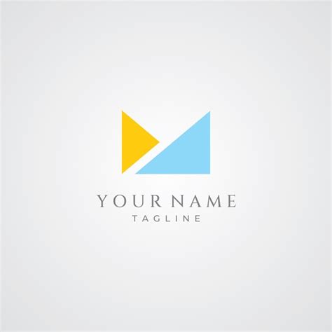 추상 초기 템플릿 로고 미니멀한 문자 M 요소기업 비즈니스 정체성을 위한 현대적이고 우아하고 고급스러운 기하학 디자인의 상징