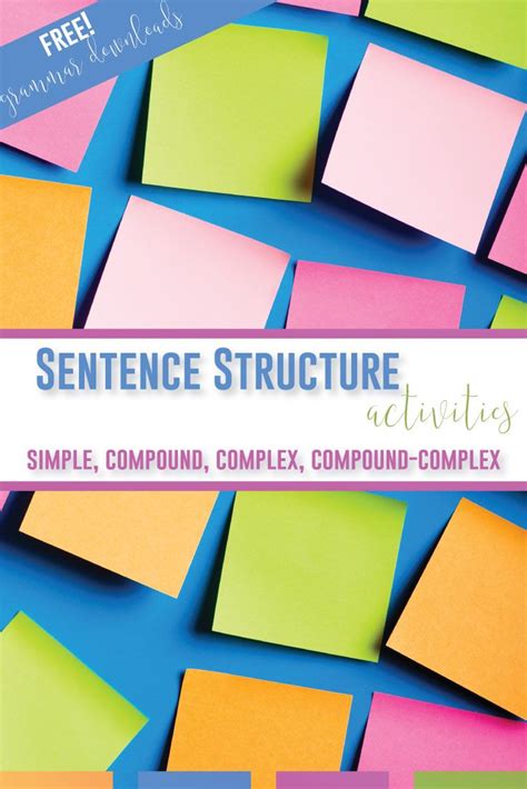 How To Teach Sentence Structure Artofit