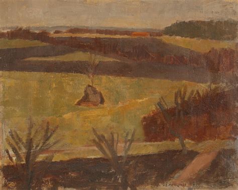 Sven Erik Hellqvist Olja På Duk Signerad 40 Konst Måleri Auctionet