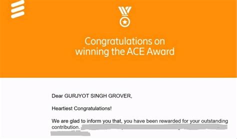 Gurjyot Singh On Linkedin Q1 Ericsson Award