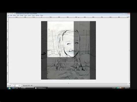 GIMP Tutorial How To Make A Picture Into A Drawing Gimp Tutorial Gimp Drawings