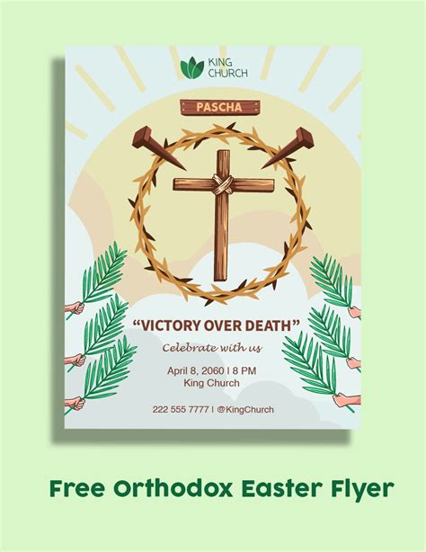 Free Easter Flyer 2025 Templates To Edit Online