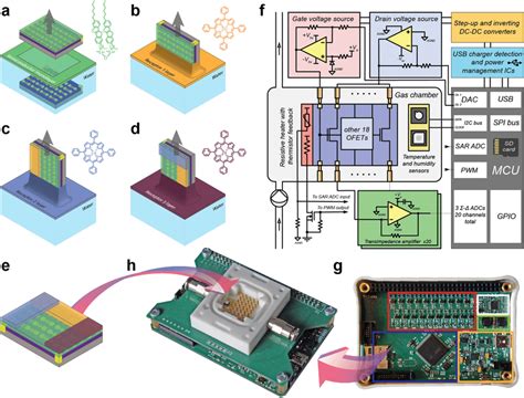 Schematic Representation Of The Sensor Array Fabrication Process And