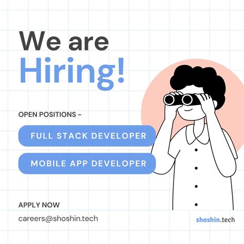 shoshin tech on linkedin hiring hyderabad techcareer fullstackdeveloper mobileappdeveloper…