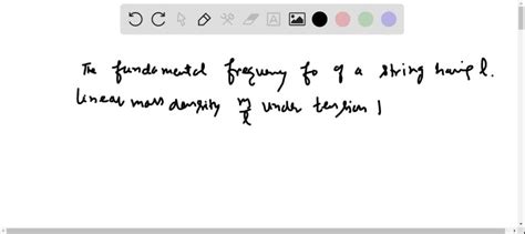 SOLVED The A String On A String Bass Vibrates At A Fundamental Frequency Of Hz If The