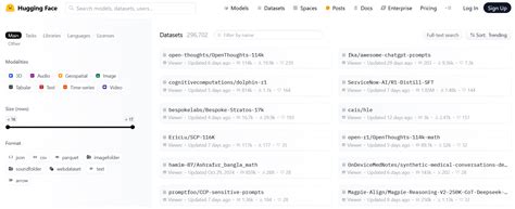 Коллекция бесплатных датасетов для обучения моделей 040225 1413 Пикабу