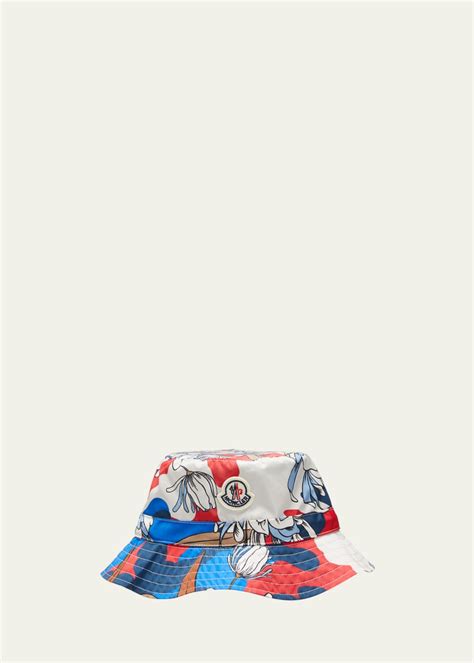 Moncler Mens Floral Camo Bucket Hat Bergdorf Goodman