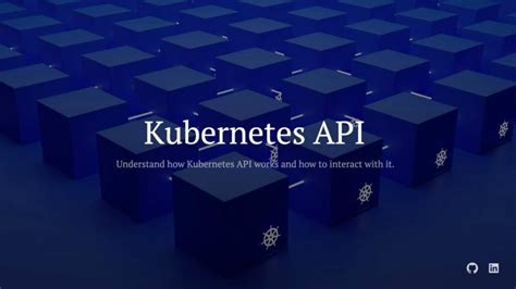 Kubernetes Api Deep Dive Architecture Interaction And Object Model