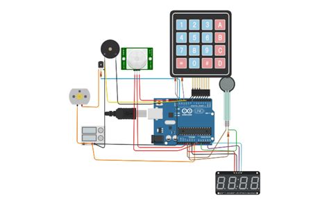 Circuit Design Итоговая работа Tinkercad