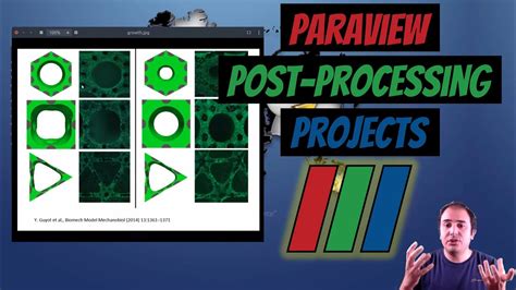 Paraview Postprocessing 1 Introducing Postprocessing Projects Youtube