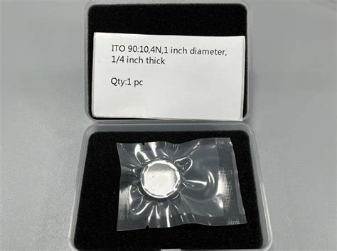 High Purity Ito Pld Targets For Better Quality Tco Thin Films Target Materials