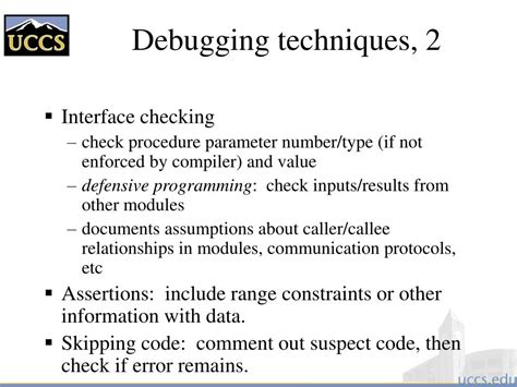Ppt Debugging How I Learned To Stop Hacking And Love My Tools