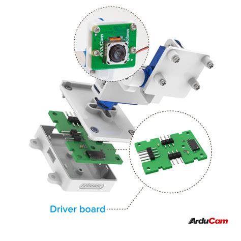 Arducam 64mp Camera And Pan Tilt Kit For Raspberry Pi Buy Online At Low