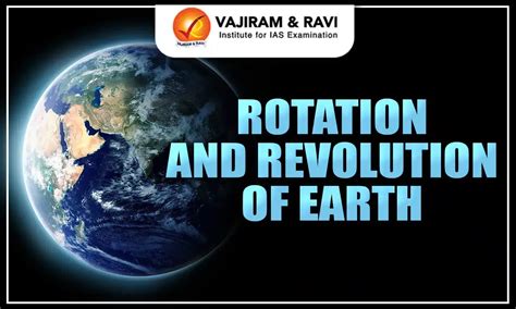 Rotation And Revolution Of Earth Differences Effects Significance