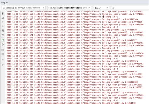 Blink Detection On Android Using Firebase Ml Kits Face Detection Api