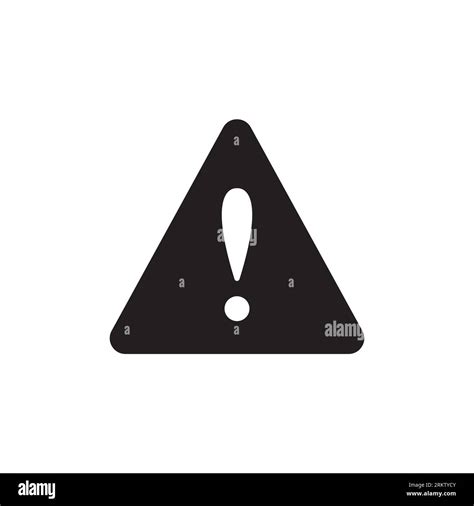 Warning Vector Icon Attention Symbol In Modern Design Style For Web Site And Mobile App Stock