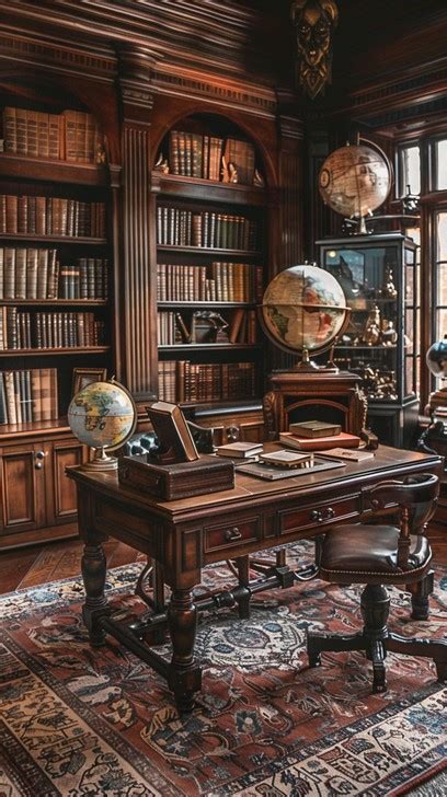 Free Classic Study Room Image Study Room Bookshelves Download At